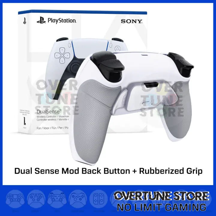 PS5 จอย DualSense Mod Back Button + Rubberized Grip | Lazada.co.th