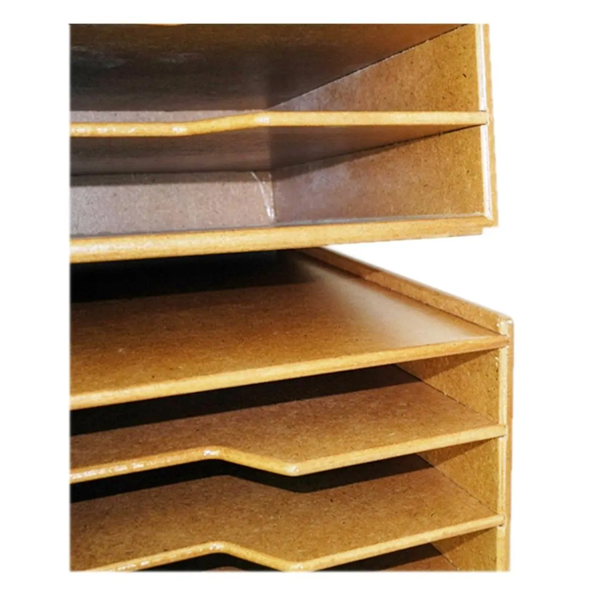 RELUX wooden sorter 6 sections stackable for A3 paper size or printer ...