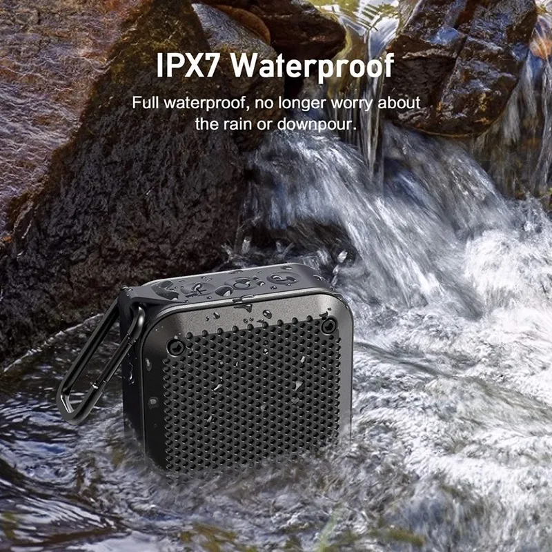 Bluetooth Speaker, Portable Wireless Speaker Mini Waterproof Speaker ...