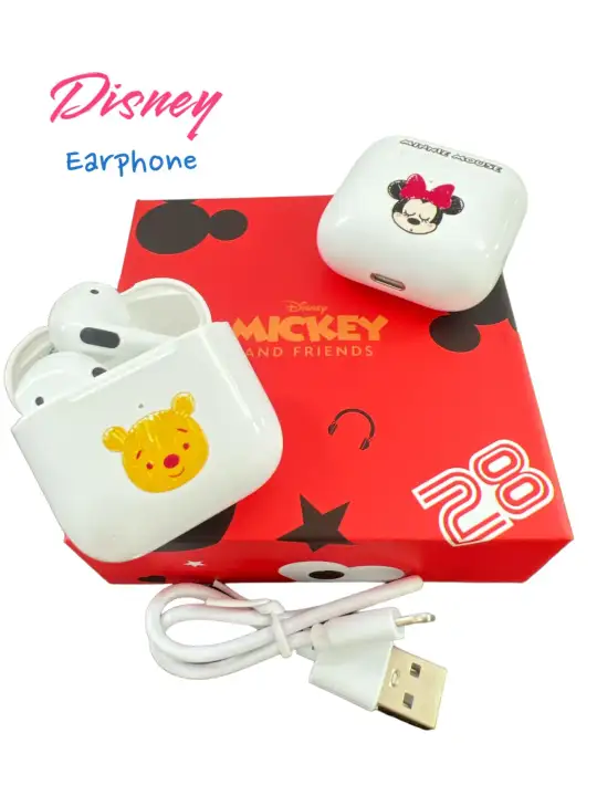 หูฟังบลูทูธ ไร้สาย Disney D10 Mickey&Friends ลายการ์ตูนดิสนีย์น่ารัก ...