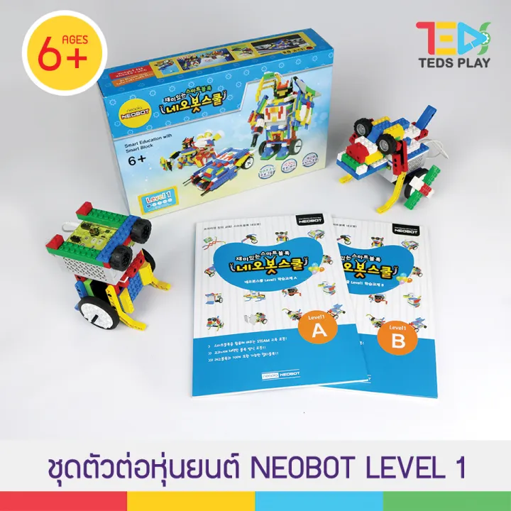 ชุดหุ่นยนต์เรียนรู้วิทยาศาสตร์ NEOBOT School Level 3 | Lazada.co.th
