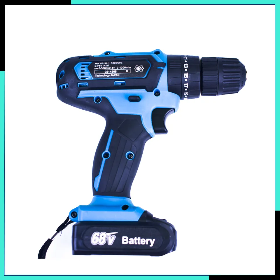 MAKITA สว่านไร้สาย 68V 3ระบบ เจาะกระแทกได้ ดำ | Thisshop