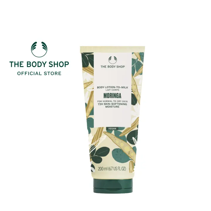 THE BODY SHOP BODY LOTION MORINGA 200ML เดอะบอดี้ช็อป โลชัน มอริงก้า ...