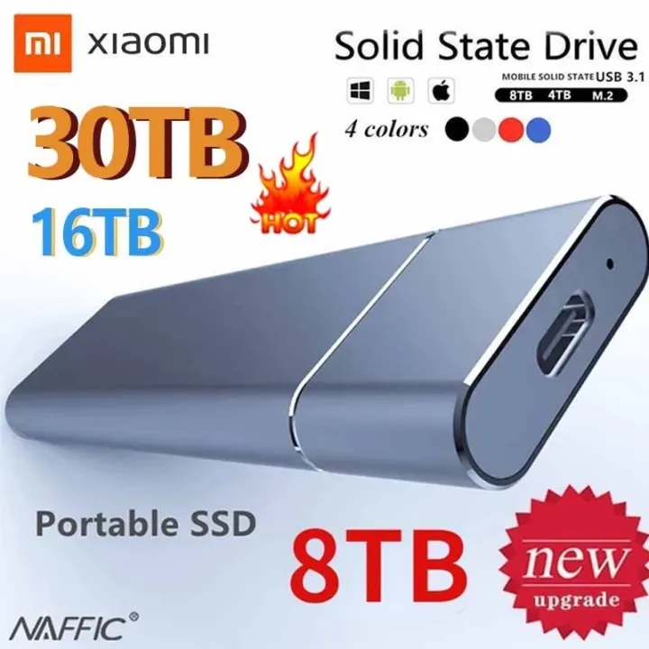 Xiaomi Portable SSD 500GB 1TB 2TB External Mobile Solid State Drive ...