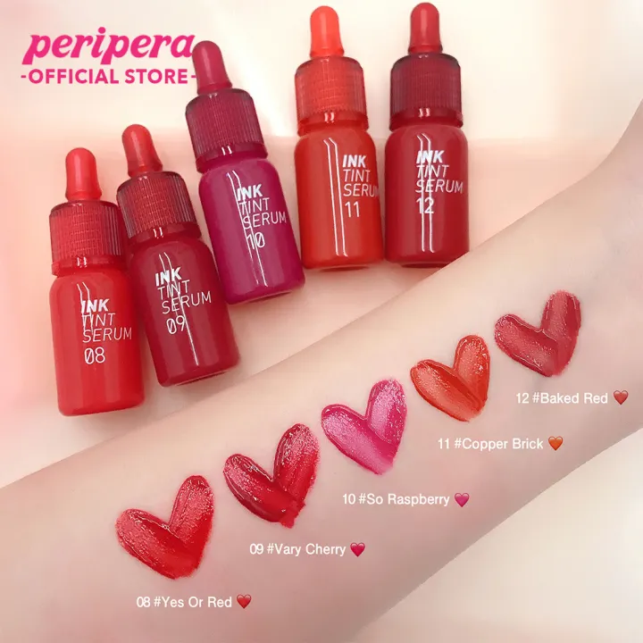 PERIPERA เพอริเพอร่า ลิปทินต์ รุ่น INK TINT SERUM | Lazada.co.th
