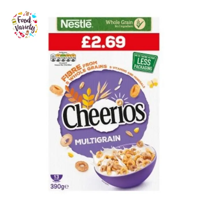 [Best Before 30/Nov/2023]Nestle Cheerios Cereal 390g เนสท์เล่ ซีเรียสซี ...