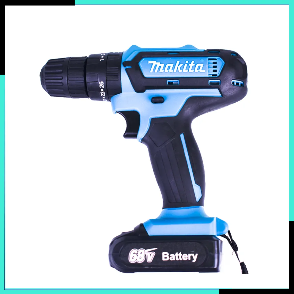MAKITA สว่านไร้สาย 68V 3ระบบ เจาะกระแทกได้ ดำ | Thisshop