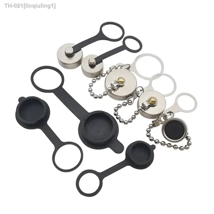 1Pcs Metal Plastic Cap GX12 GX16 GX20 Aviation Connector Plug Cover ...