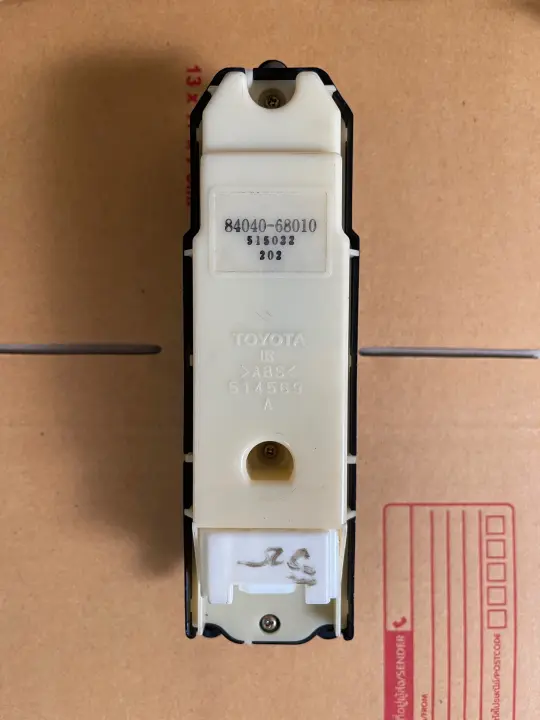 สวิตช์กระจกไฟฟ้าToyota Wish โตโยต้า วิช ประตูหน้าขวา ตรงรุ่นแท้มือ2 ...