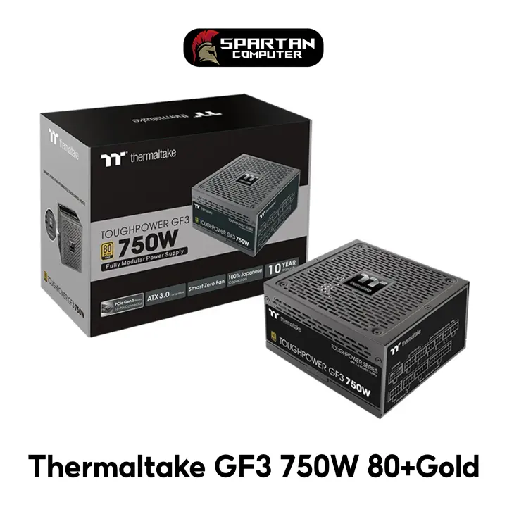 Thermaltake Toughpower GF3 750W 80+Gold Power Supply (อุปกรณ์จ่ายไฟ) PSU พาวเวอร์ซัพพาย | Lazada ...