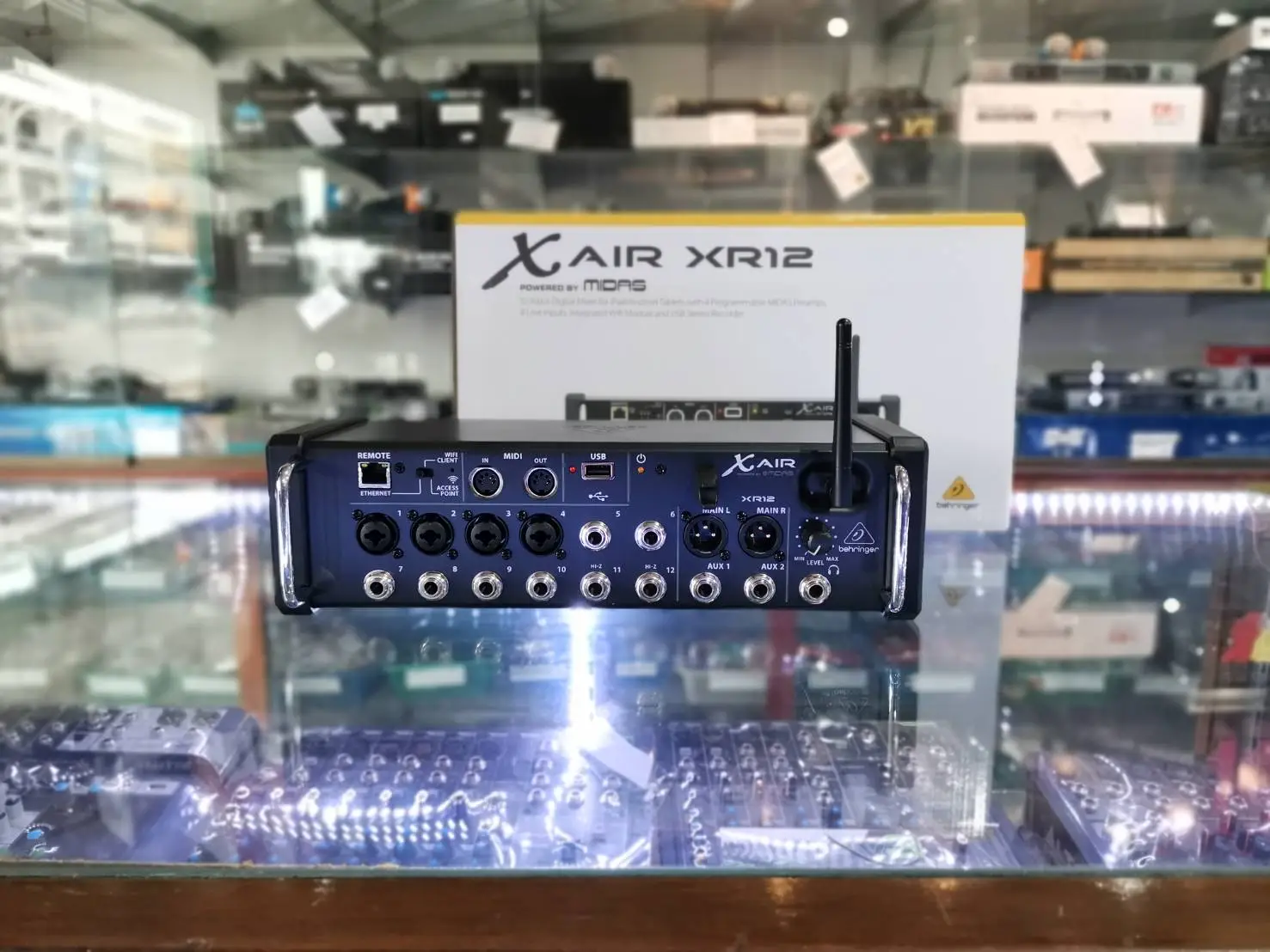 BEHRINGER ของแท้ XAir XR12 Digital Mixer มิกซ์ดิจิตอล XR-12 XR 12 ...