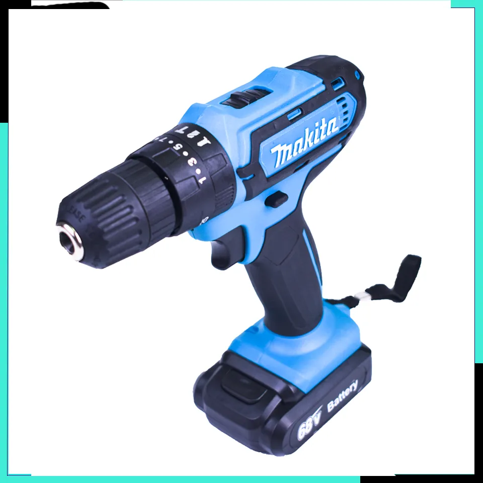 MAKITA สว่านไร้สาย 68V 3ระบบ เจาะกระแทกได้ ดำ | Thisshop