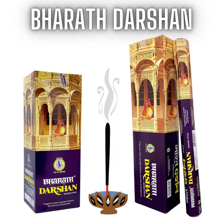 Darshan Incense - Bharath Darshan Incense Sticks/Black Incense Sticks/Long Incense Sticks ...