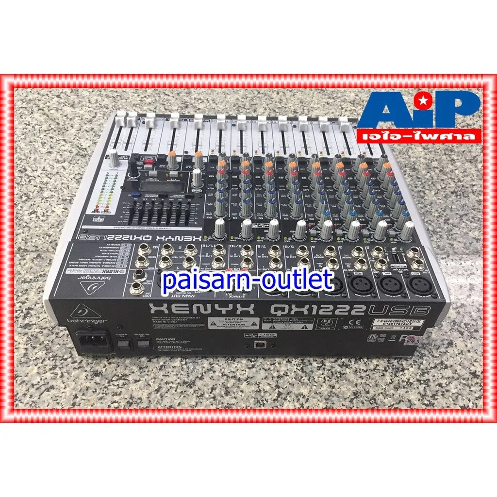 BEHRINGER QX-1222USB mixer MIX QX1222USB QX_1222USB เครื่องเสียง ...