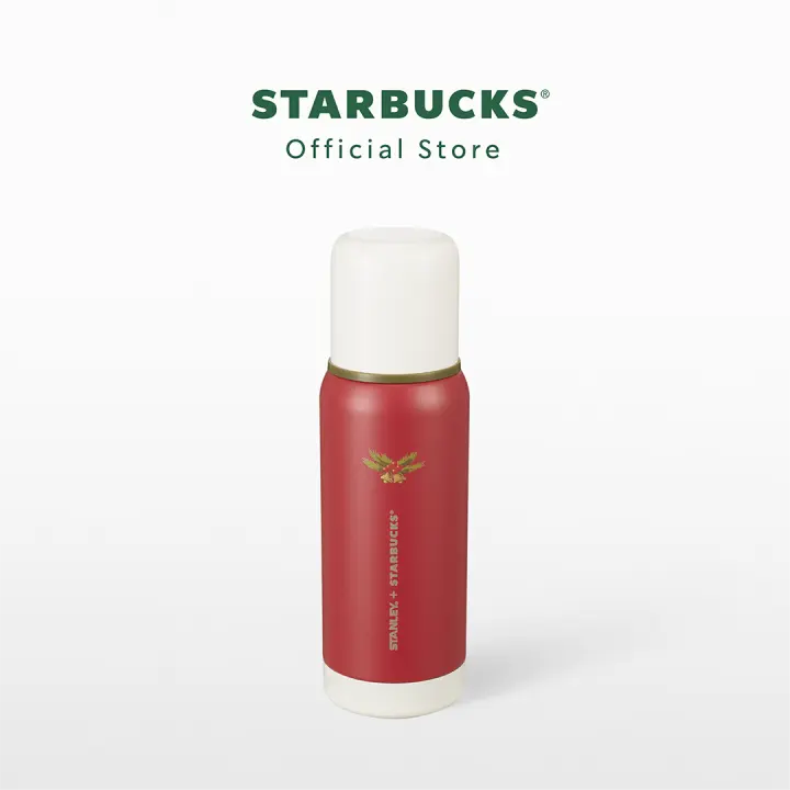 Starbucks Stainless Steel Red And White Holiday STANLEY Water Bottle ...