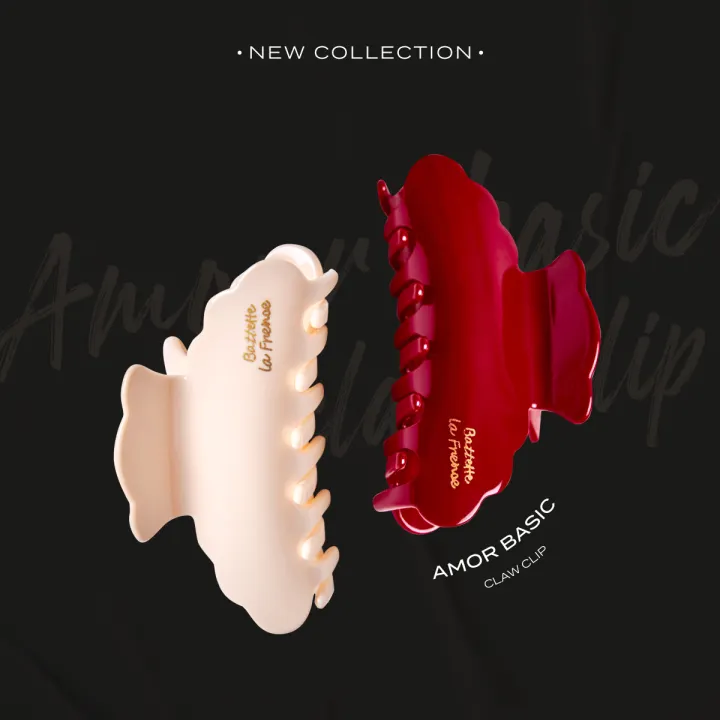 Signature - Amour basic claw clip กิ๊บหนีบผมทรงเบสิคแบบสาวปารีเซียง | Lazada.co.th