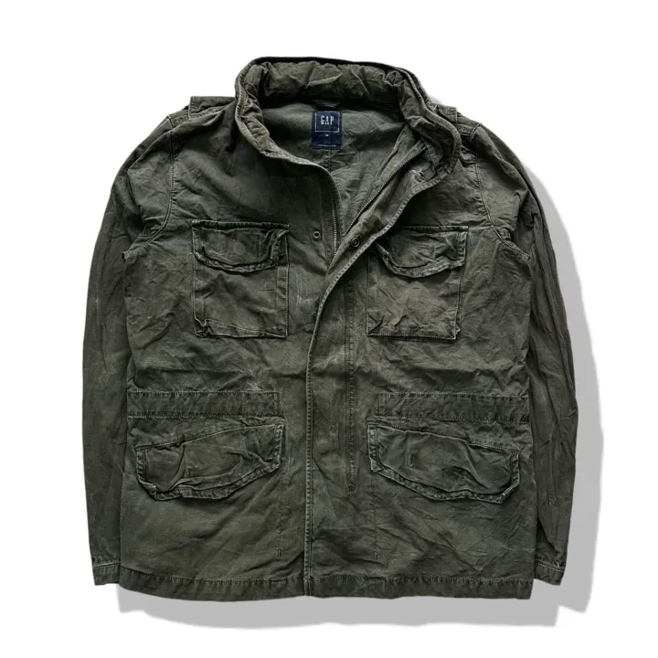 Gap Hooded M65 Military Jacket รอบอก 45” | Lazada.co.th