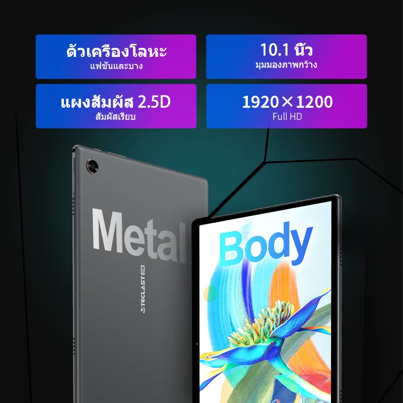 6/128GBTeclast M40Pro 10.1นิ้ว เเท๊ปเล็ต tablet Android 11 แท็บเล็ตของแท้ T618 CPU รองรับ4G ใส่ ...
